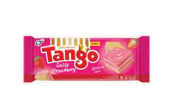 Tango Wafer Sassy Strawberry 110g - TOKOPOINT.COM