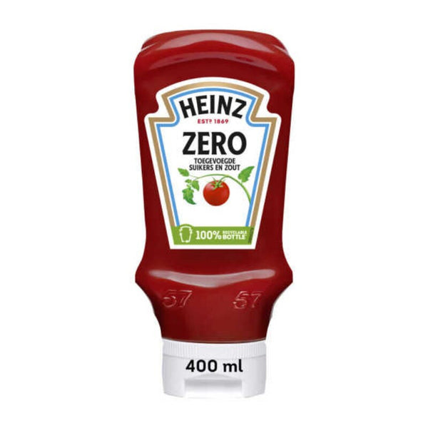 Heinz Tomato ketchup 0% add. 400ml - TOKOPOINT.COM