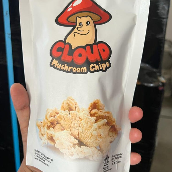 CLOUD Mushroom Chips Barbeque 75g - TOKOPOINT.COM