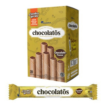 Chocolatos Wafer Roll Grande Coklat 1 box – TOKOPOINT.COM