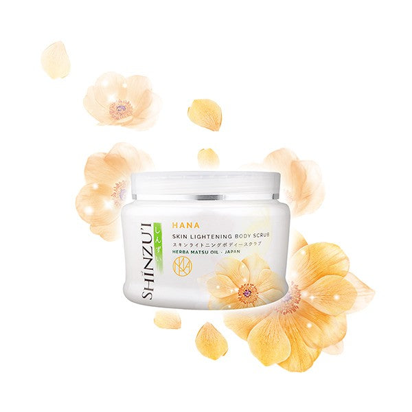 SHINZU'I Hana Skin Lightening Body Scrub 200g - TOKOPOINT.COM