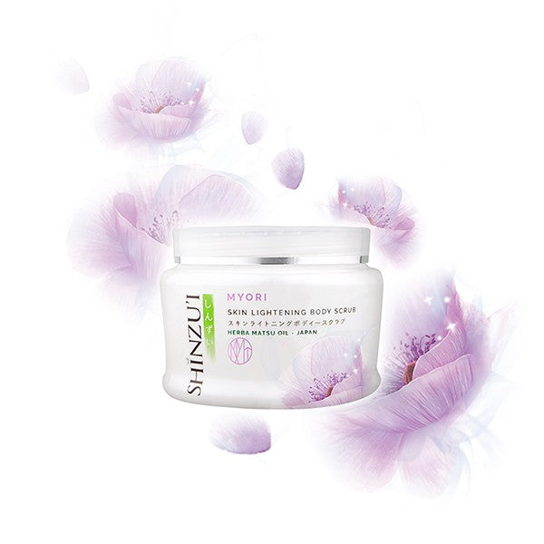 SHINZU'I Myori Skin Lightening Body Scrub 200g - TOKOPOINT.COM