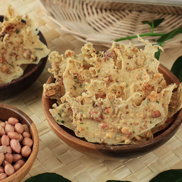 Indonesian Authenticate Home Made Rempejek 1kg (Peyek Kacang ...