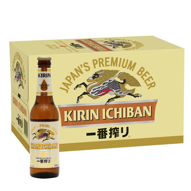 Kirin Ichiban beer 330ml*24 1 box - TOKOPOINT.COM