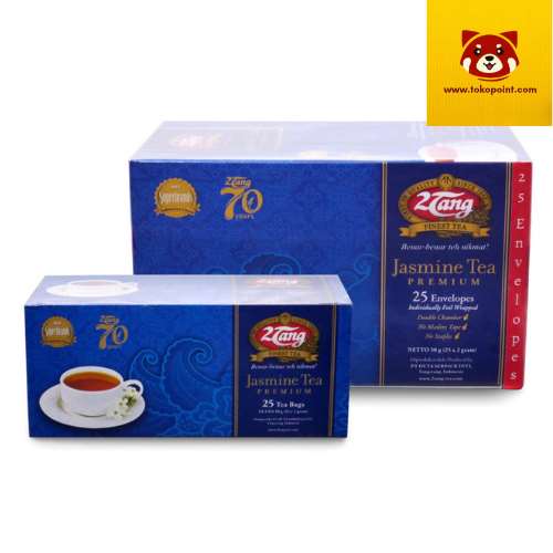 2Tang Premium Jasmine Tea 50g tea bag - TOKOPOINT.COM - TOKOPOINT.COM
