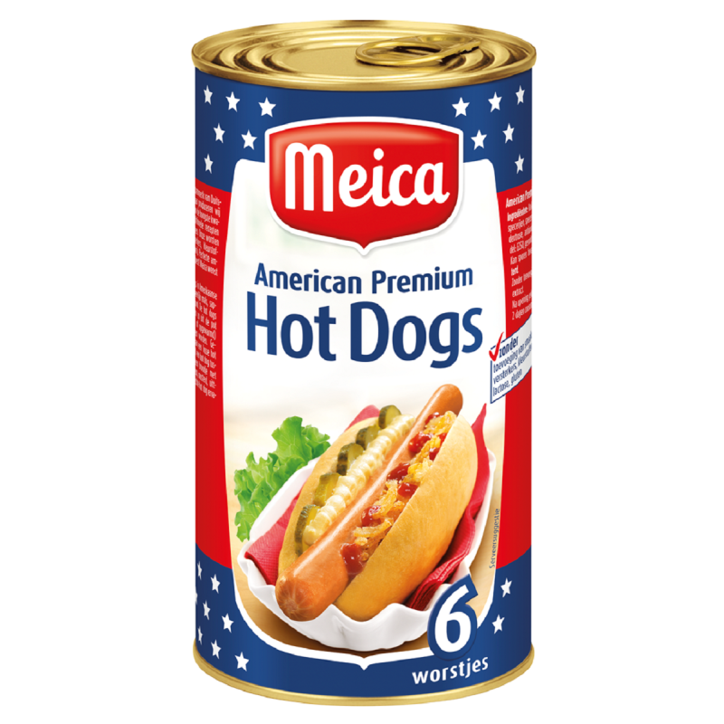 Meica Hot Dogs American Premium 540g - TOKOPOINT.COM