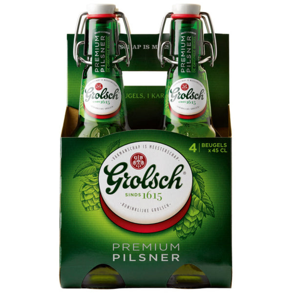 Grolsch Premium Pilsner 4-pack - TOKOPOINT.COM
