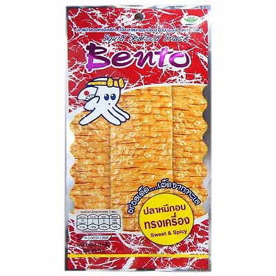 Bento Dry Squid Seafood Snacks Red Sweet and Spicy 20g - TOKOPOINT.COM ...