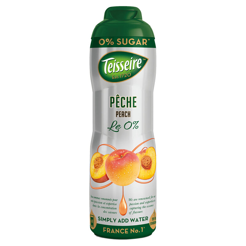 Teisseire Siroop 0% Perzik 600 ml - TOKOPOINT.COM