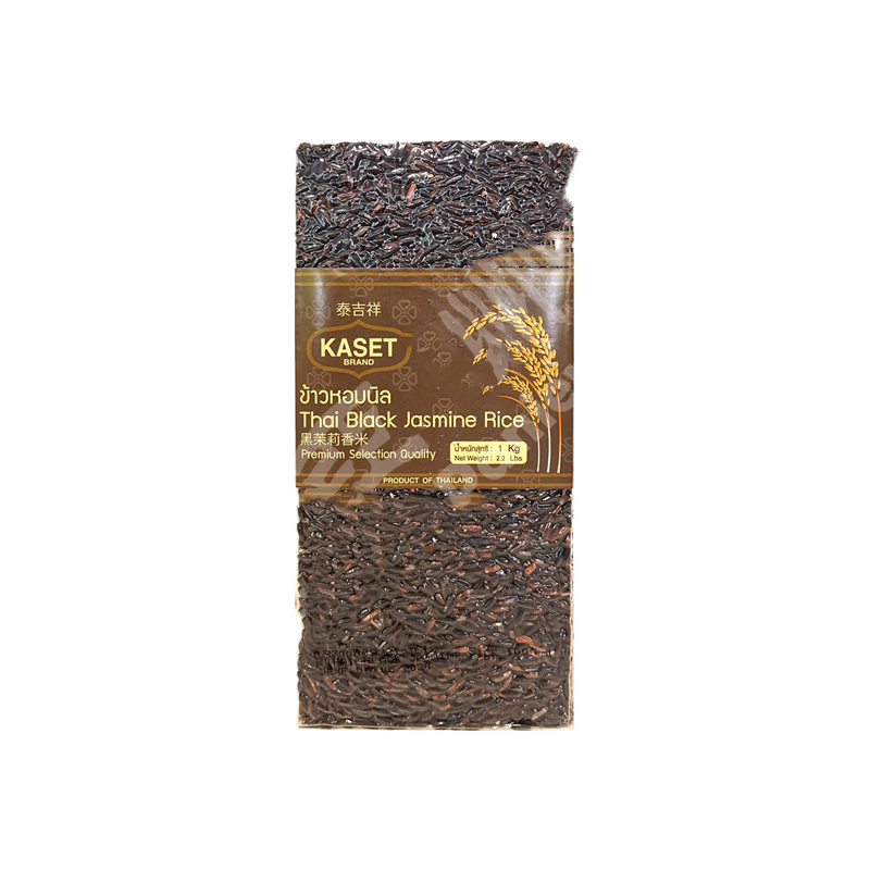 Kaset Thai Black Jasmine rice 1kg - TOKOPOINT.COM