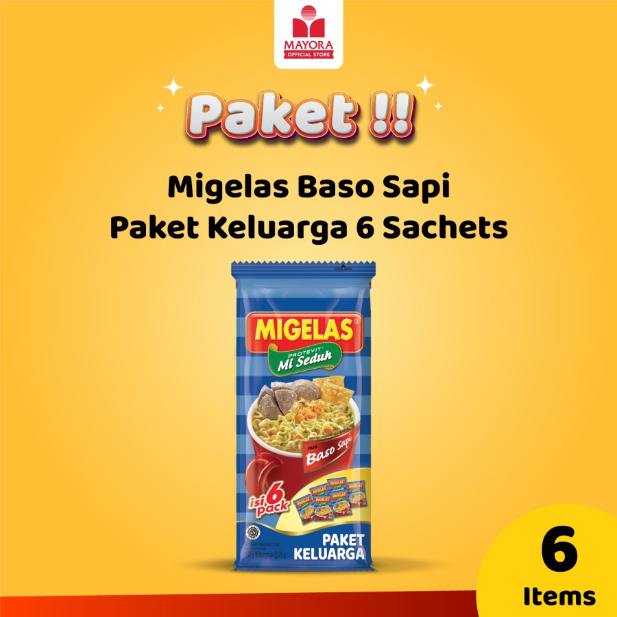 Migelas Baso Sapi 10x28g - TOKOPOINT.COM