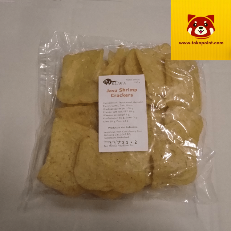 ELIMA Java Shrimp Crackers 250g - TOKOPOINT.COM - TOKOPOINT.COM