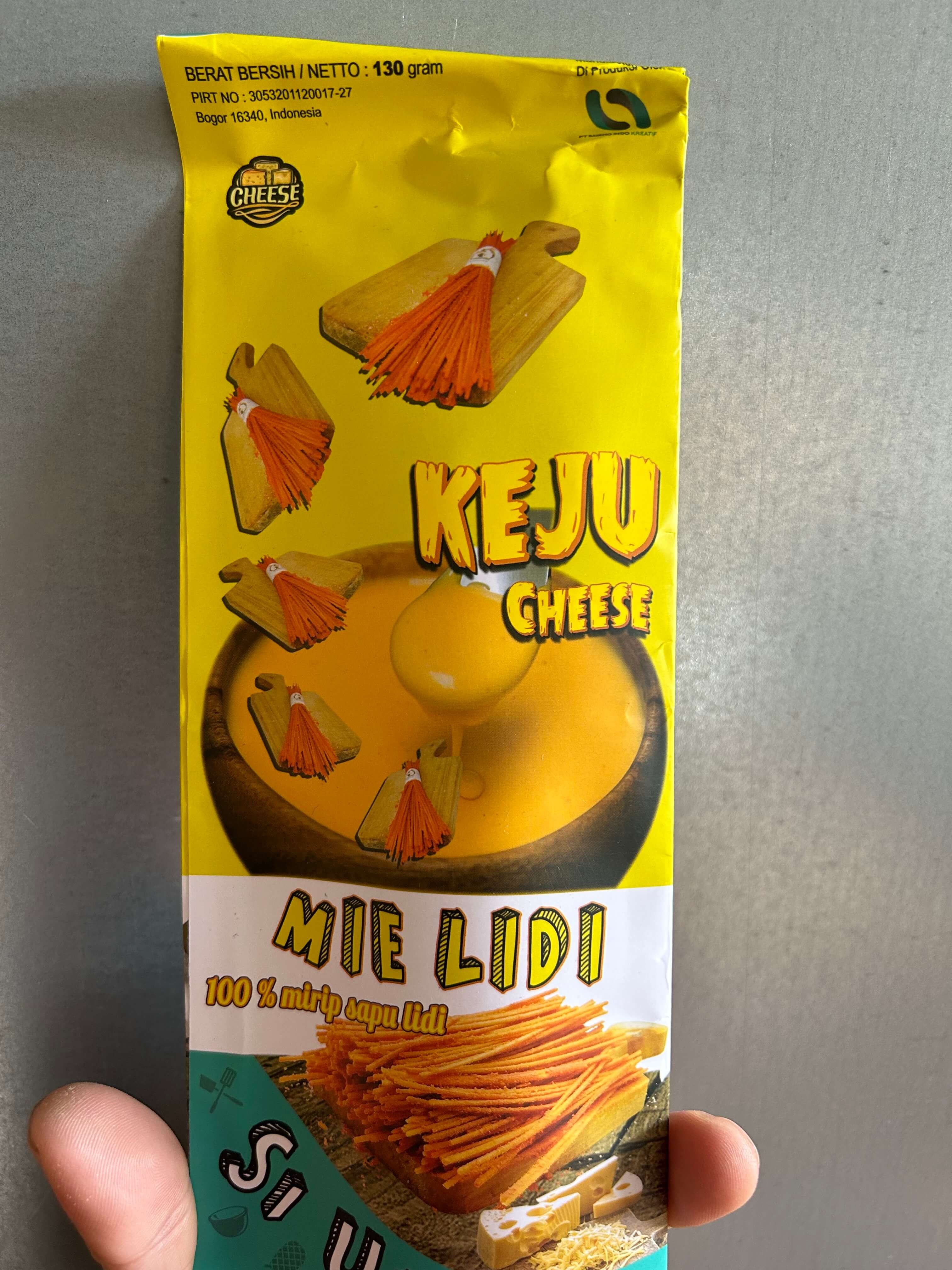 Mie Lidi Si Umang Keju 130g - TOKOPOINT.COM