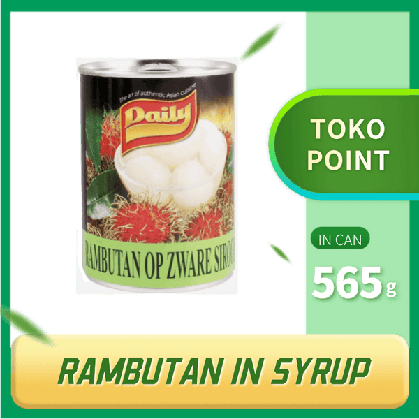 DAILY Rambutan in Syrup Fruit in Can - TOKOPOINT - TOKOPOINT.COM