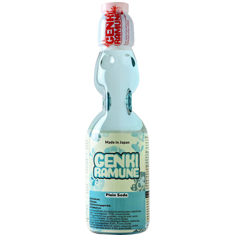 Genki Ramune Plain Soda Drink - TOKOPOINT.COM