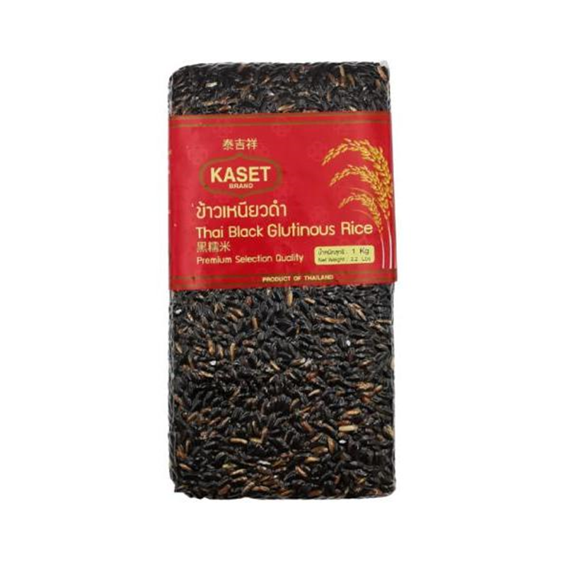 Kaset Thai Black Glutinous Rice 1kg - TOKOPOINT.COM