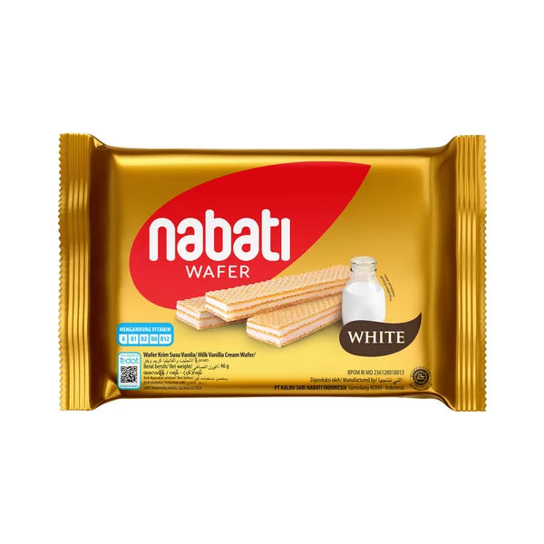 NABATI Wafer White 46g – TOKOPOINT.COM