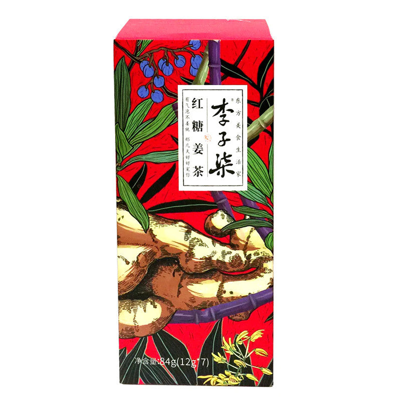 Li Ziqi Brown Sugar Ginger Tea (Packs of 7) 84g - TOKOPOINT.COM