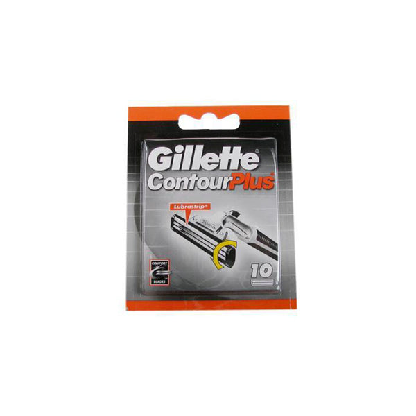 Gillette Contour Plus Disposable Razors 10pcs - TOKOPOINT.COM