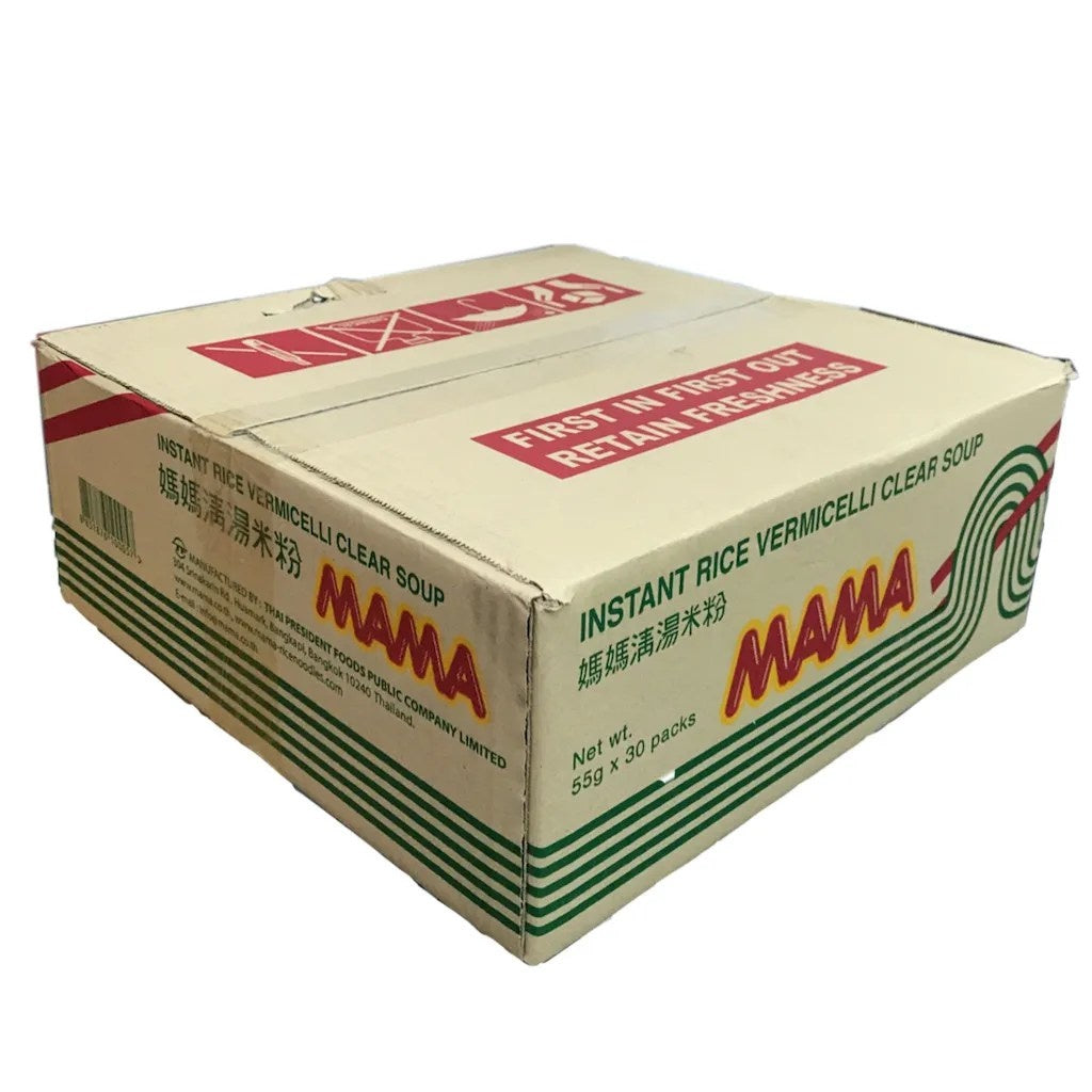 Mama Instant rice Vermicelli Clear Soup 55g x 30 Box - TOKOPOINT.COM